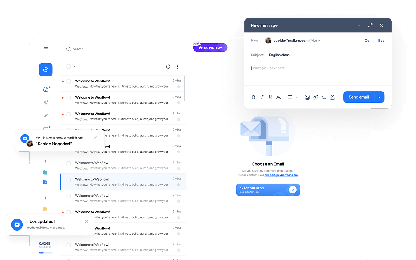 Mailum - Secure Encrypted Email Service | Private & Anonymous Email